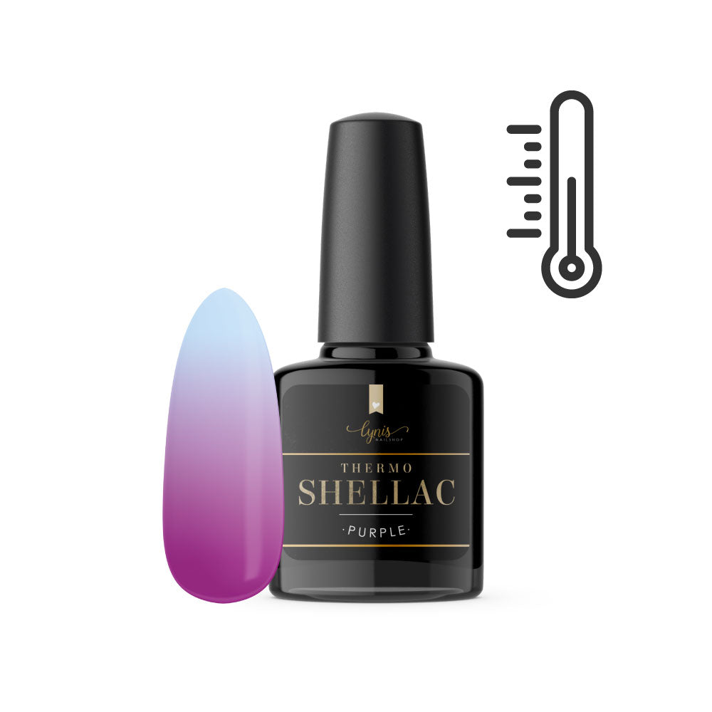 Thermogel Shellac · Purple 7,3ml als Shellac / Gellack Farbe günstig kaufen.