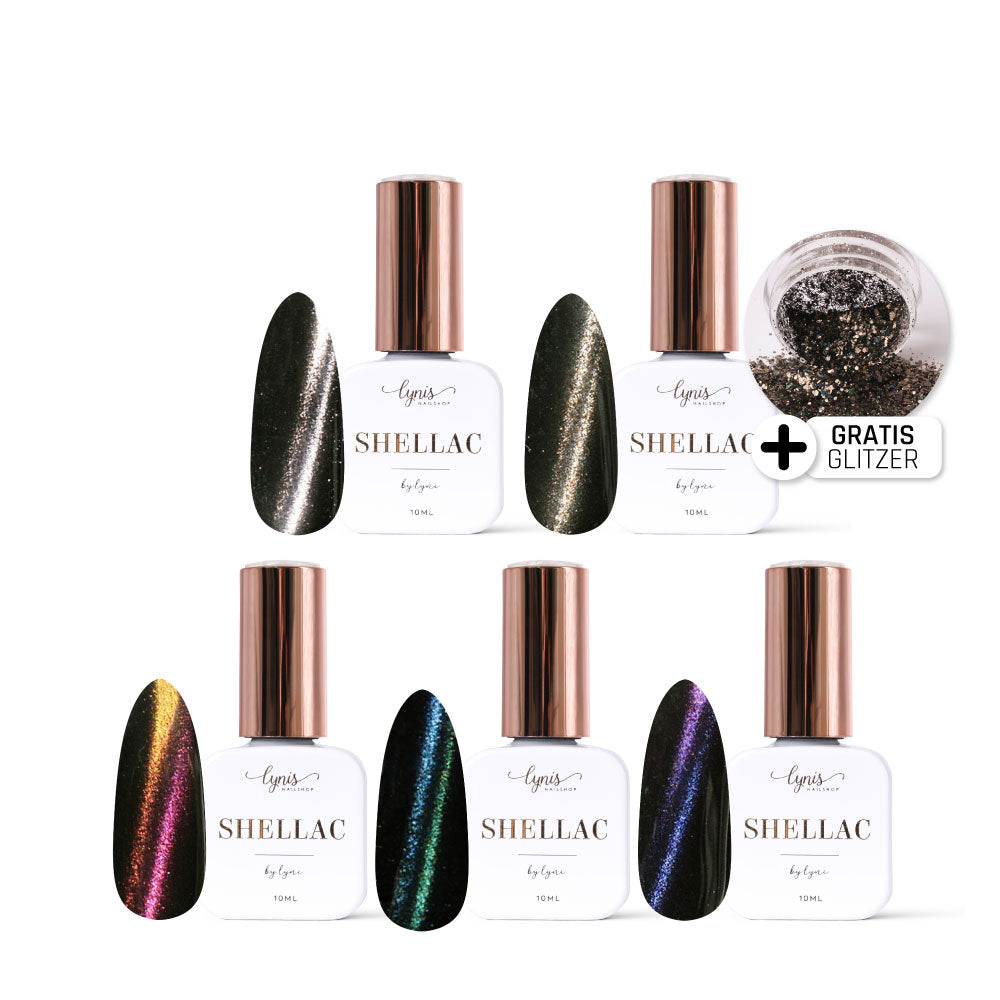 Mirror Cat Eye Shellac Set als Shellac / Gellack Farbe günstig kaufen.