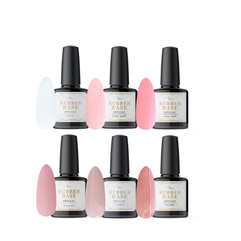 Rubber Base Set* günstig für Nageldesigner | Nailshop